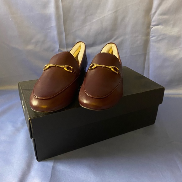 Coach | Shoes | Coach Haley Leather Loafer Wine Style Fg31 Us Size 75b ...